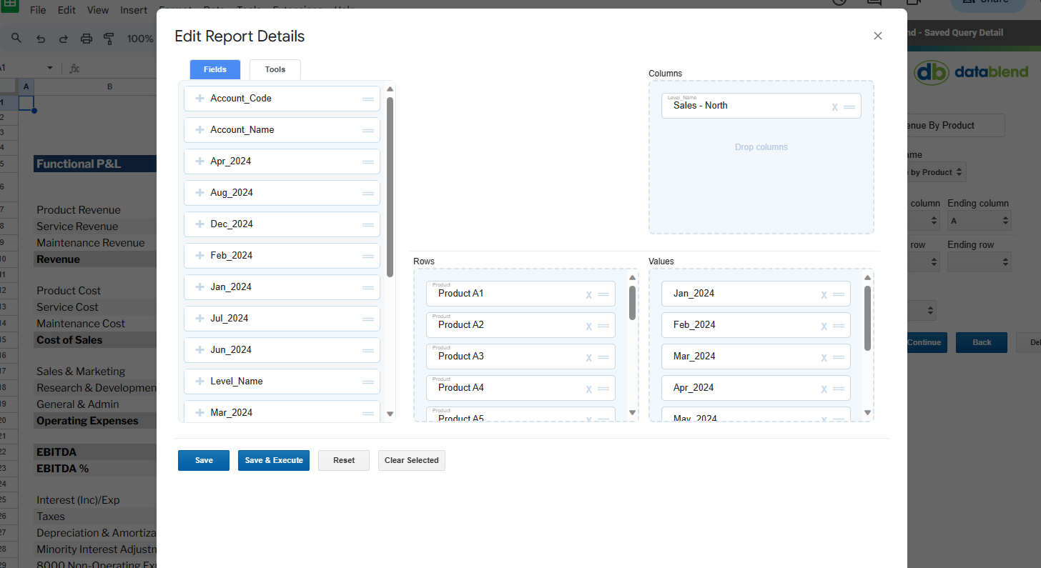 Google Sheets™ App + Workday® Adaptive Planning